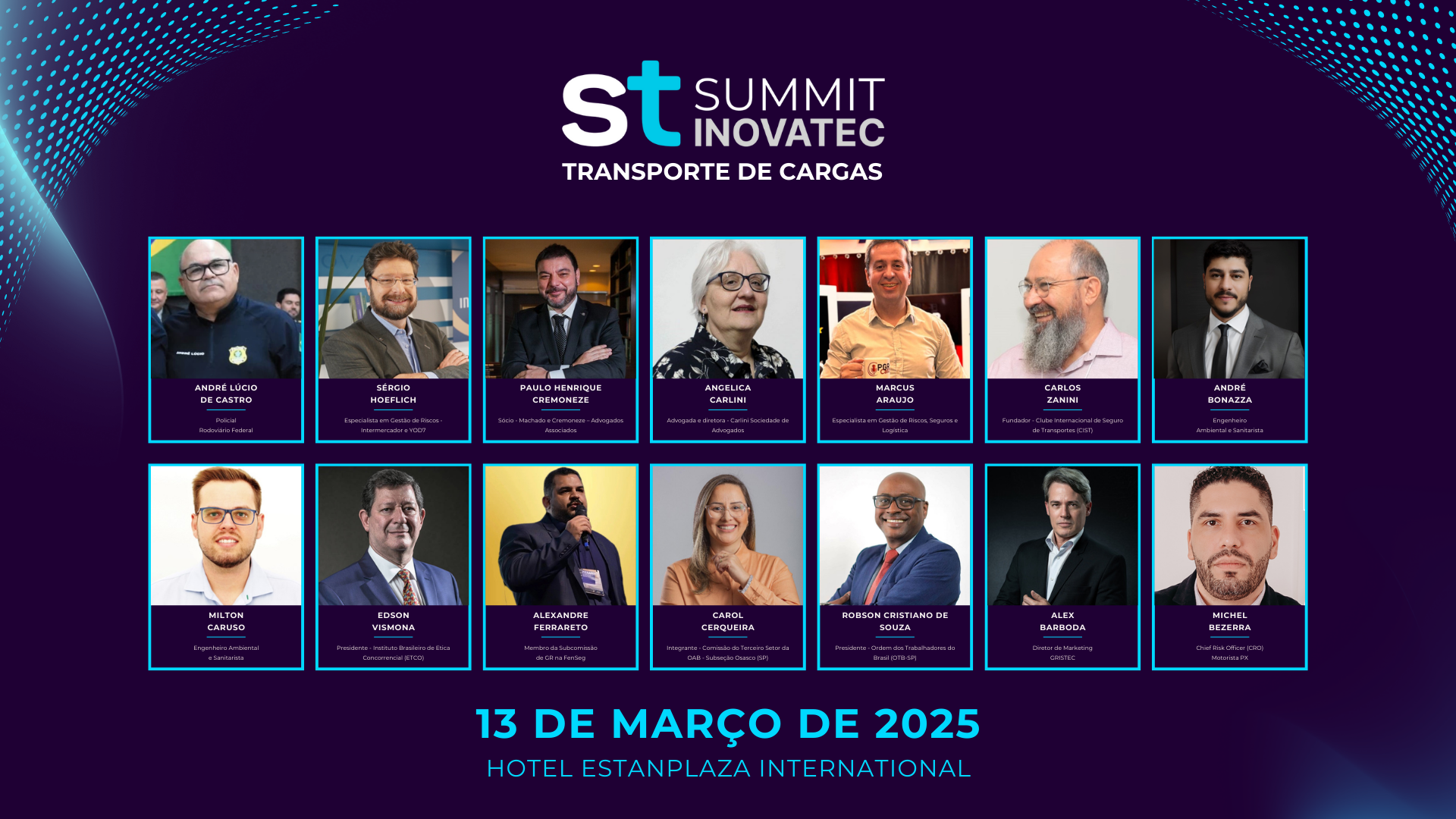 Conheça os 14 palestrantes confirmados no ST Summit Inovatec 2025 - ST ...